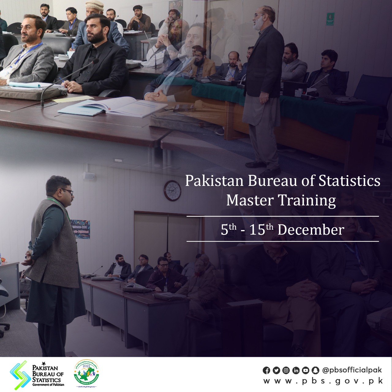 Master Trainer Training Event Gallery – Pakistan Bureau of Statistics
