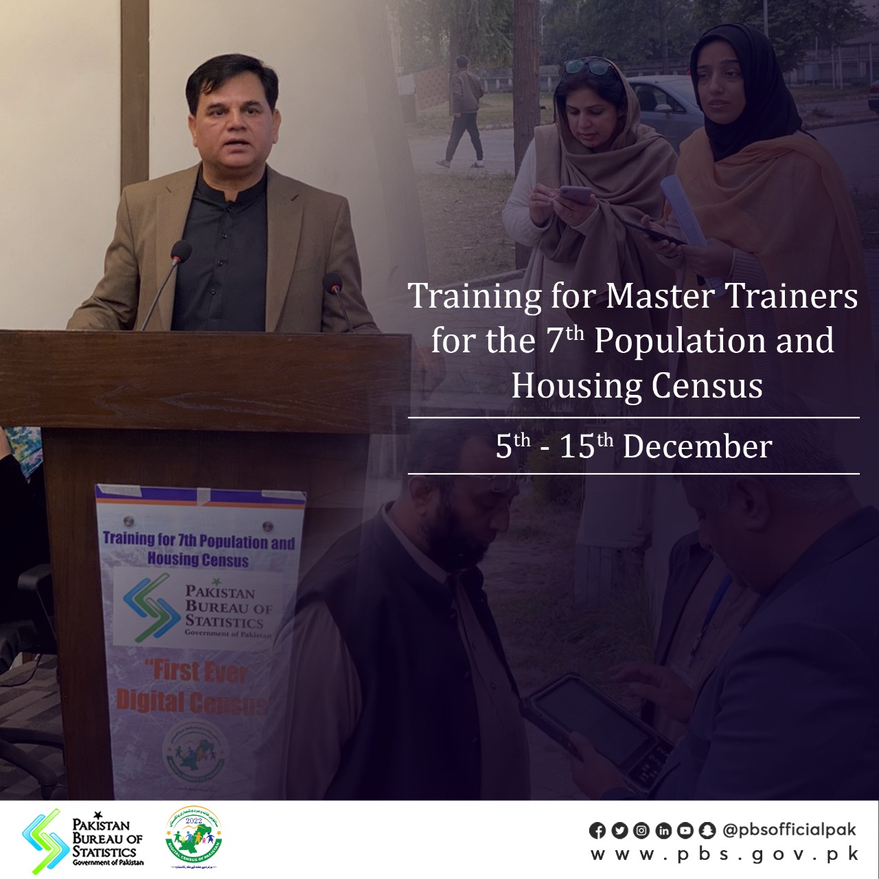 Master Trainer Training Event Gallery – Pakistan Bureau of Statistics