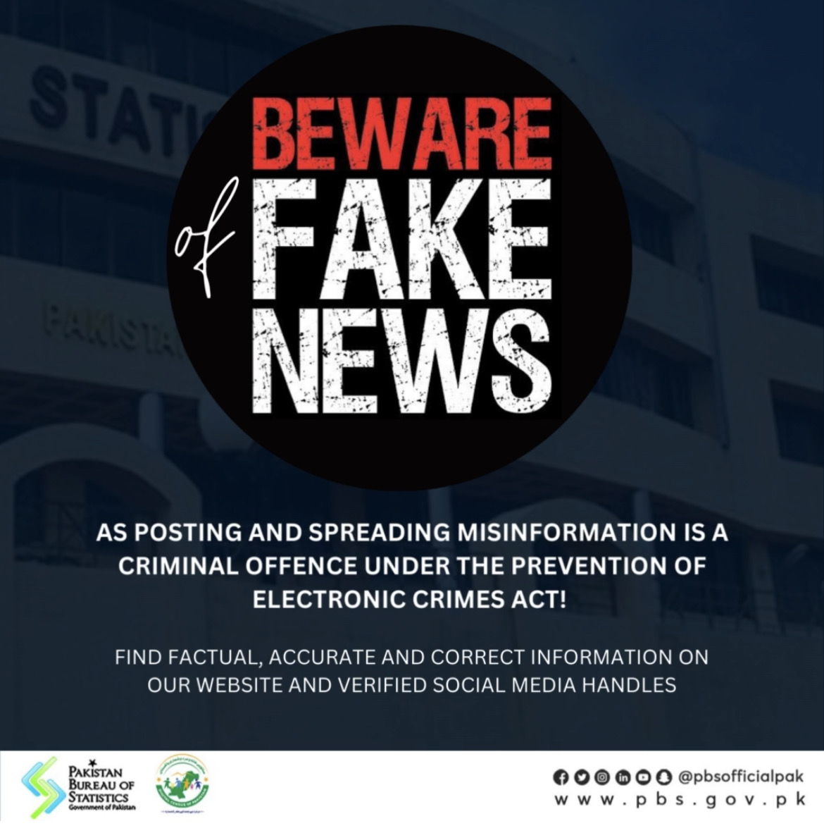 Pakistan Bureau of Statistics – Census Planning and Management Unit